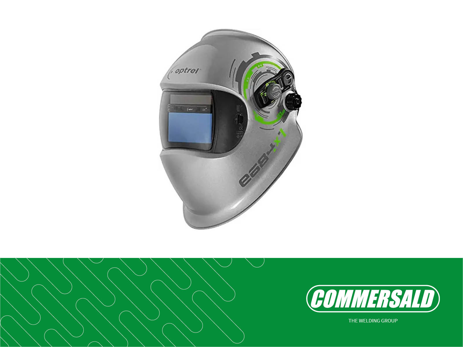 New OPTREL welding mask for any electric arc welding process - Commersald